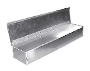 Dragster Glove Box, Flat Bottom 16-1/4" x 2-1/4" x 3-1/2"